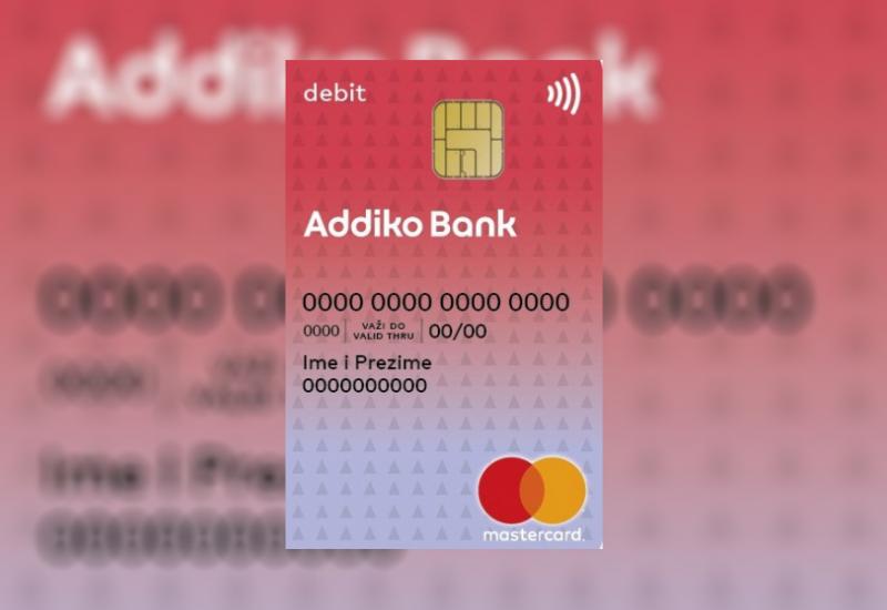 Prva Debit Mastercard kartica Addiko banke s mirisom jagode ...