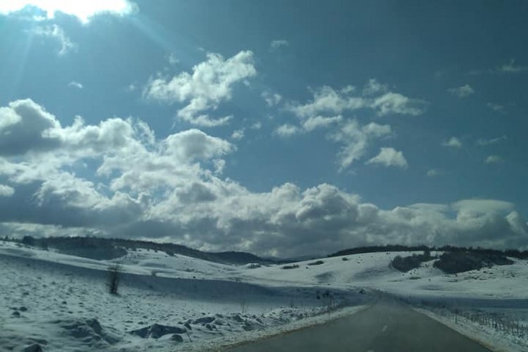 Zimska idila na Manjači (Foto)