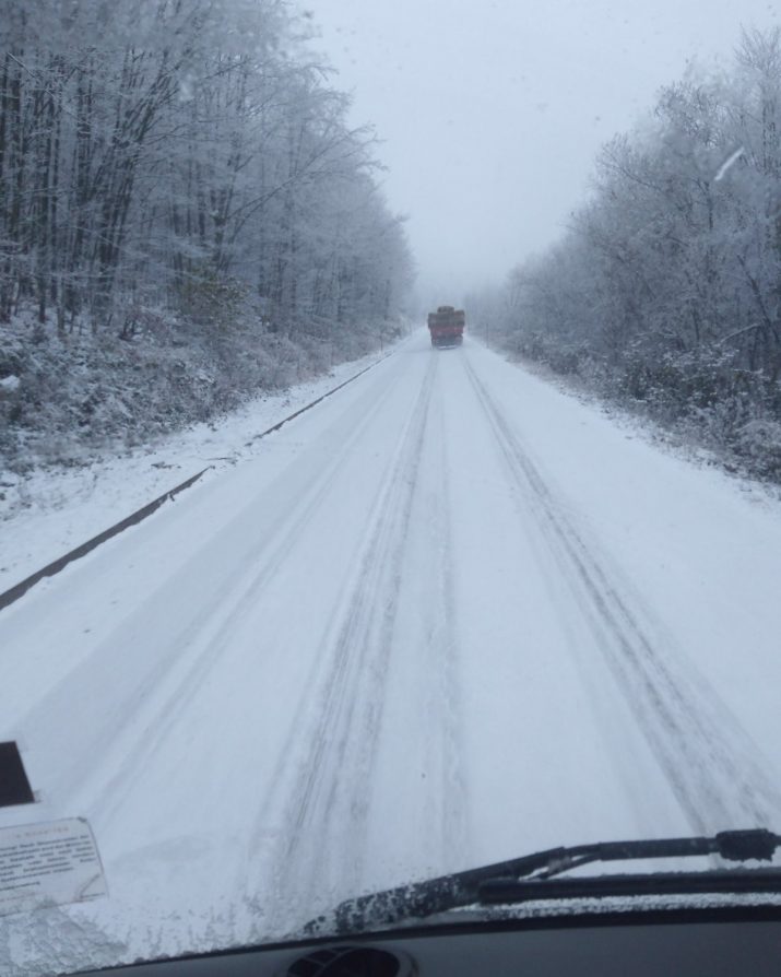 Bijeli pokrivač na Manjači