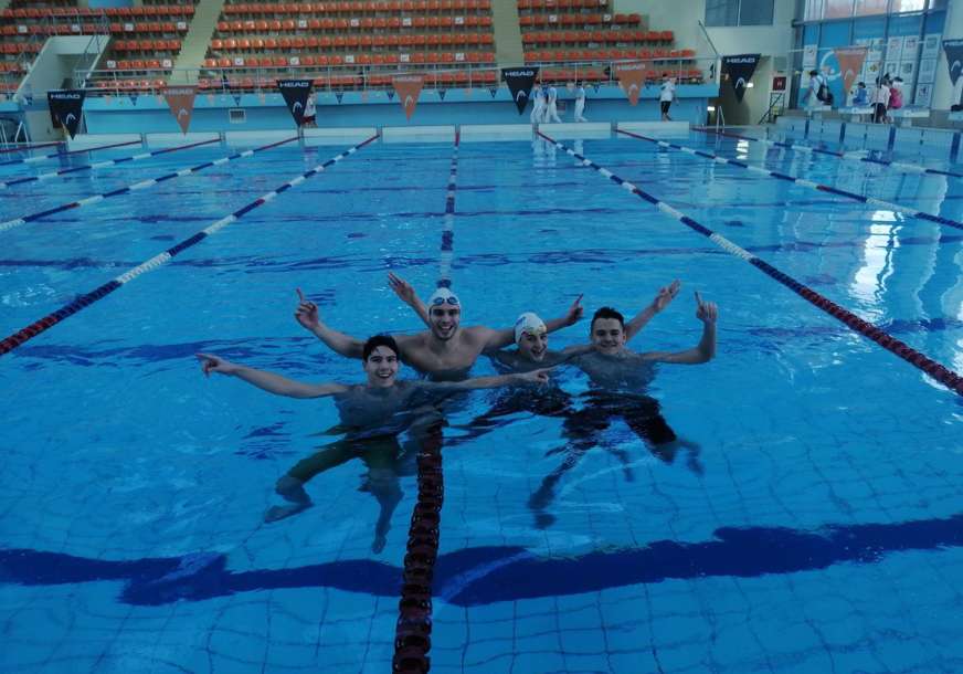 Banjalučani najbrži u BiH: Štafeta Plivačkog kluba “Olimp” oborila ...