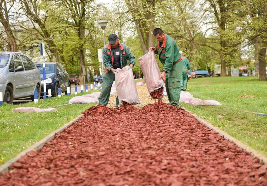 U završnoj fazi obnova trim staze u parku “Mladen Stojanović”