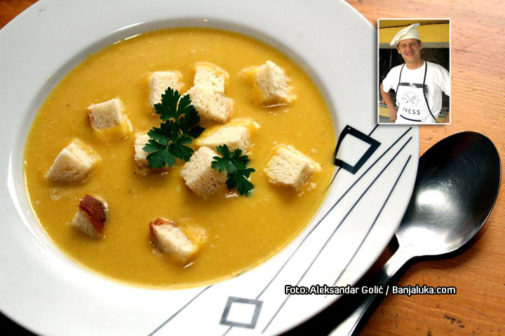 Nedjeljni recept našeg fotoreportera: Krem supa od bundeve