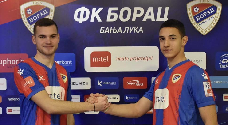 Borčevi omladinci: Filip Račić i Stefan Marčetić potpisali za Borac