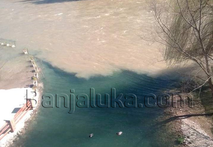 Foto vijest: Kako izgleda ušće Vrbasa