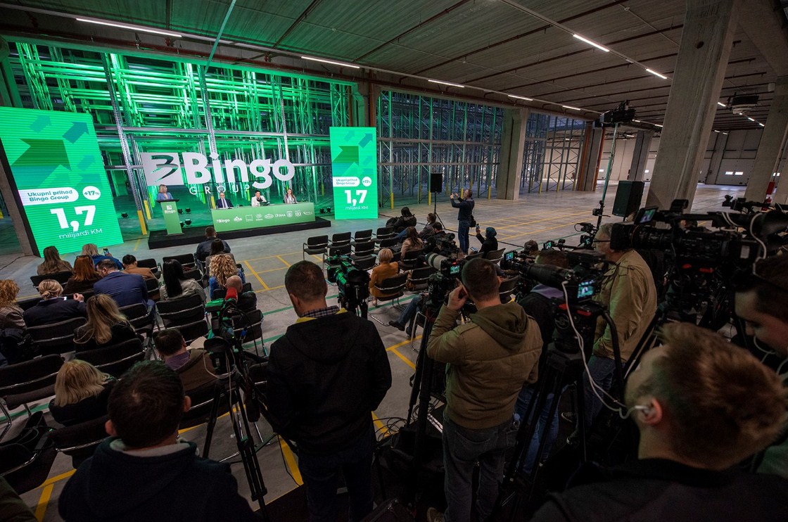 Bingo Group: Sva dobit ostvarena u 2022. reinvestirana u privredu BiH