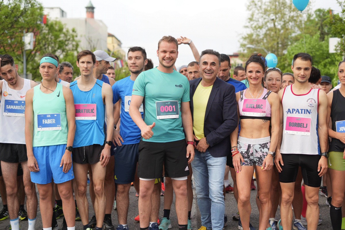 Stanivuković trči polumaraton u Banjaluci