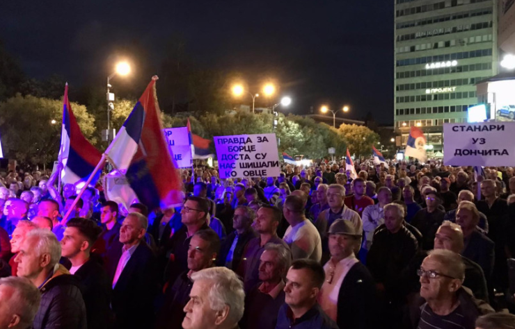 Protest bivših boraca u Banjaluci: Dončić poručio da im se mora vratiti ...