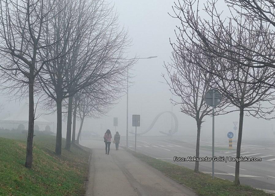 Vazduh u Banjaluci opasan po zdravlje