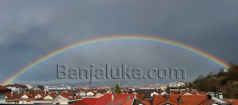 Duvaće slab vjetar: Sutra nestabilno sa kišom, moguća pojava grada