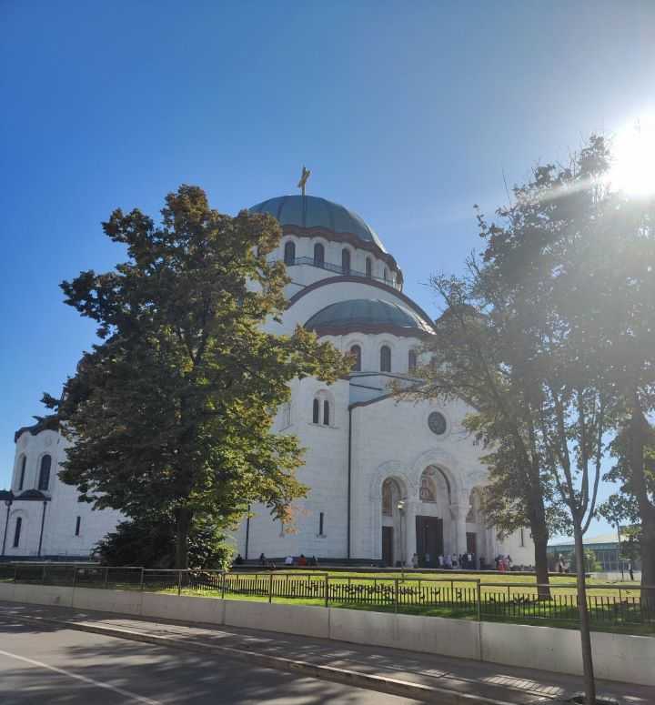 Opljačkan Hram Svetog Save